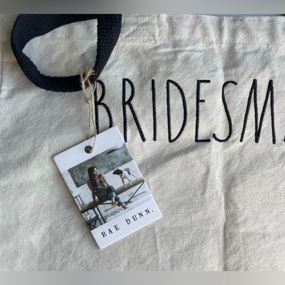 Rae Dunn | Bags | Nwt Rae Dunn Bridesmaid Canvas Tote Bag | Poshmark